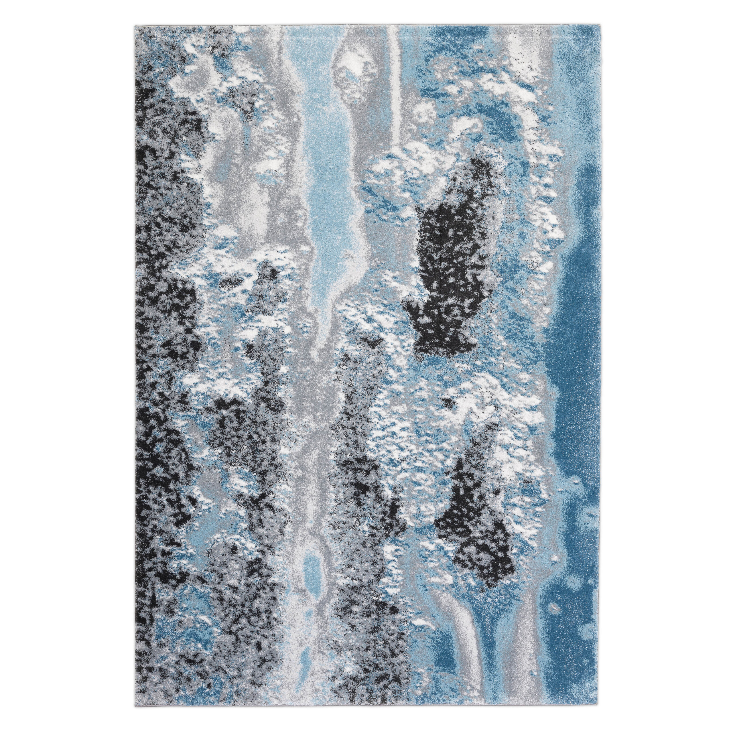 Blue Wave Cambridge Rug - Bedroom Depot